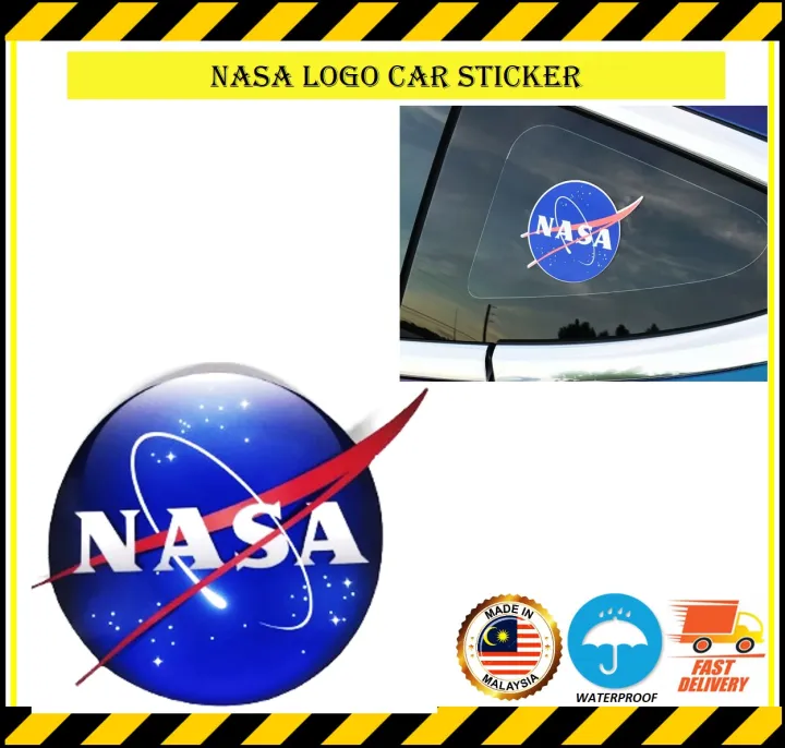 NASA Logo Car Sticker | Lazada
