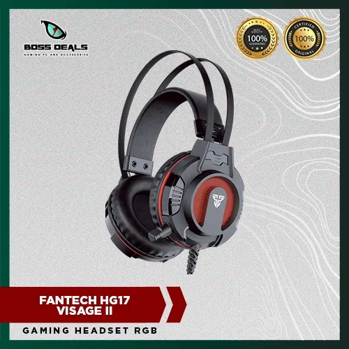 FANTECH HG17 VISAGE II RGB HEADSET | Lazada PH