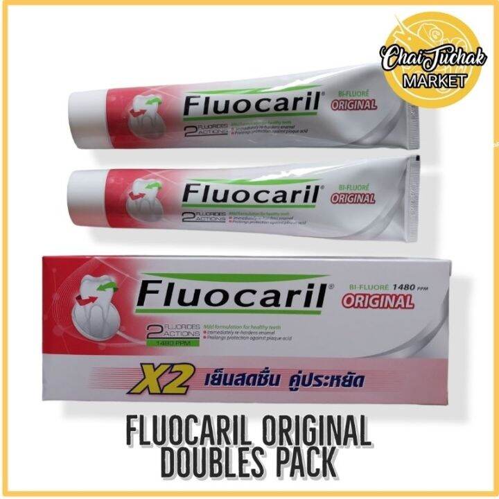 Fluocaril Original Toothpaste (Doubles Pack) | Lazada PH