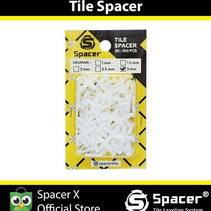 TILE SPACER 3MM/ CROSS / NAT KERAMIK | Lazada Indonesia