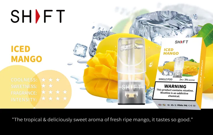 SHFT Iced Mango INFINITY Single Pod (REL X INFINITY DEVICE COMPATIBLE ...