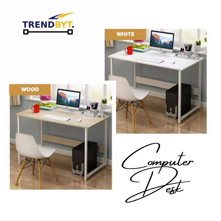 TRENDBYT - Computer Desk Simple Small Table Desktop Home Bedroom Solid ...
