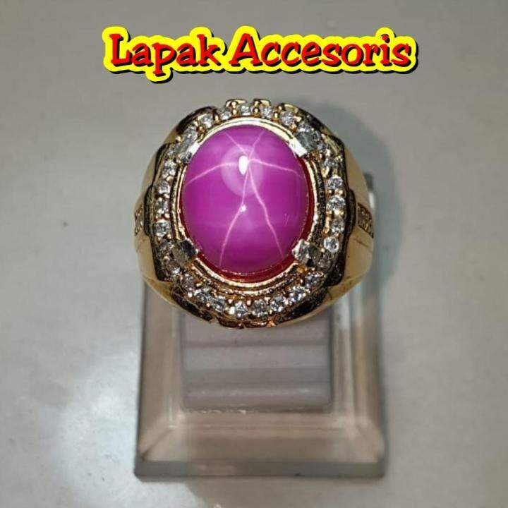 Cincin Batu American Star HQ Super Mewah Star Jelas | Lazada Indonesia