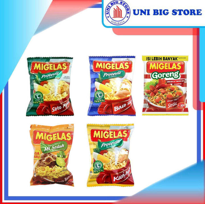 Migelas Protevit Mi Mie Gelas Kari Soto Bakso Sop Buntut 1 Rtg | Lazada ...