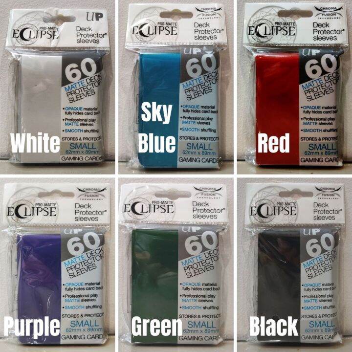 ♝Ultra Pro Pro-Matte Eclipse Deck Protector Small Sleeves 60s♘ | Lazada PH