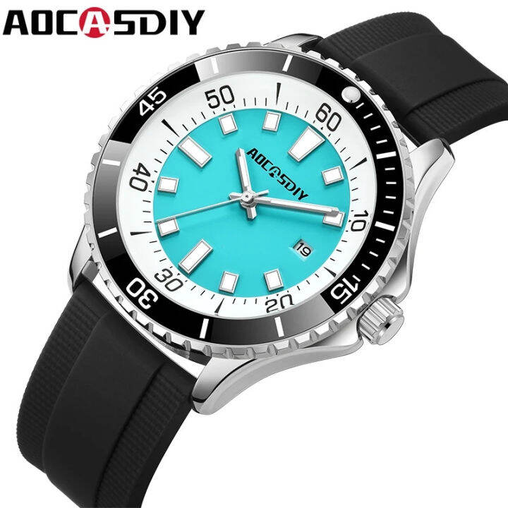 AOCASDIY brand fashion business, luxury, quartz men's watch | Lazada PH
