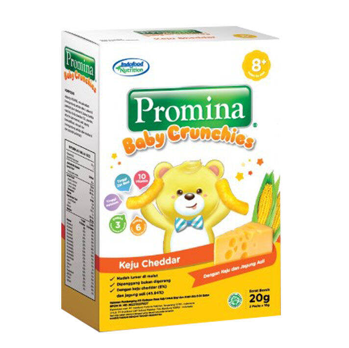 Promina Baby Crunchies 20gr - Promina Crunchies - Snack Bayi | Lazada ...