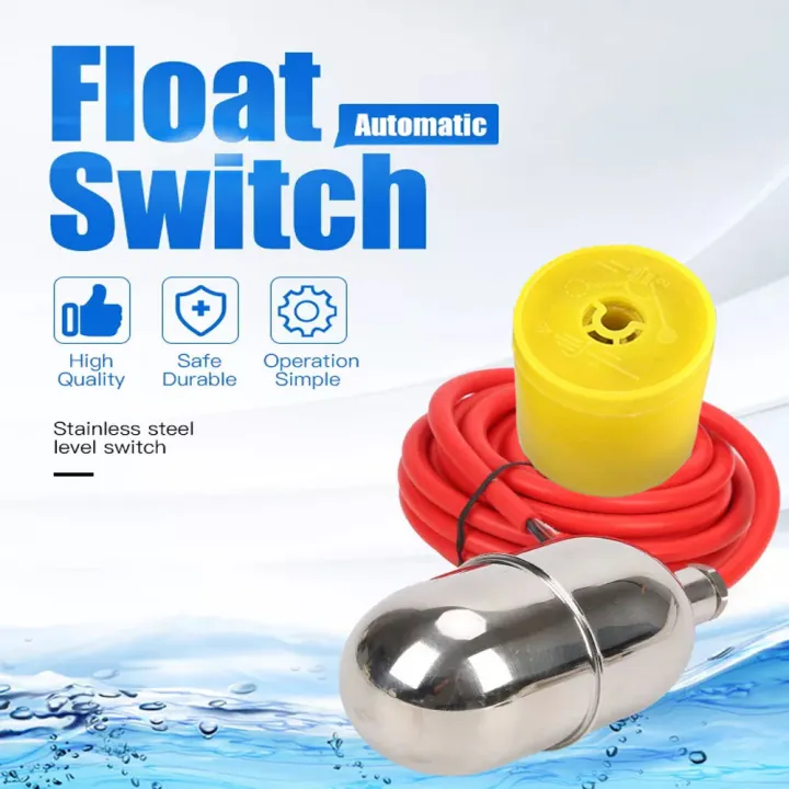 4M stainless steel float level switch for heater tank high temperature ...