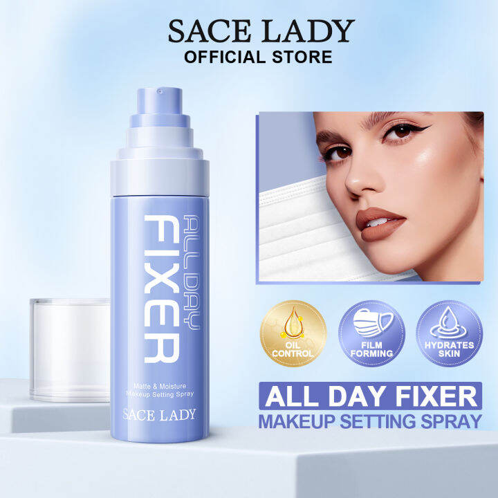 SACE LADY Makeup Setting Spray Moisturizing Long Lasting Oil Control ...