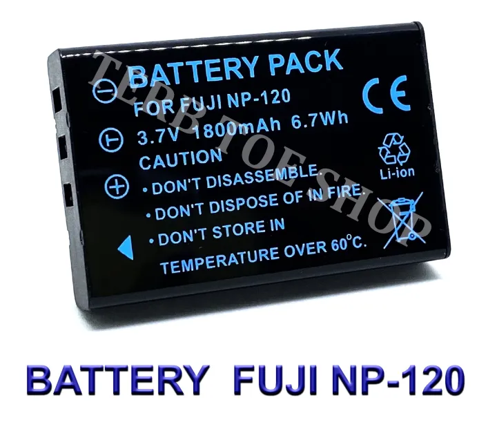 FNP120 / NP120 / FNP-120 / NP-120 Camera Battery Fuji แบตเตอรี่กล้อง ...