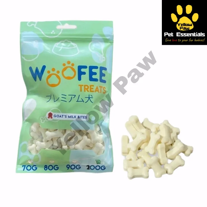 Woofee Real Goat's Milk Mini Bones Dog Treats (100g) | Lazada PH