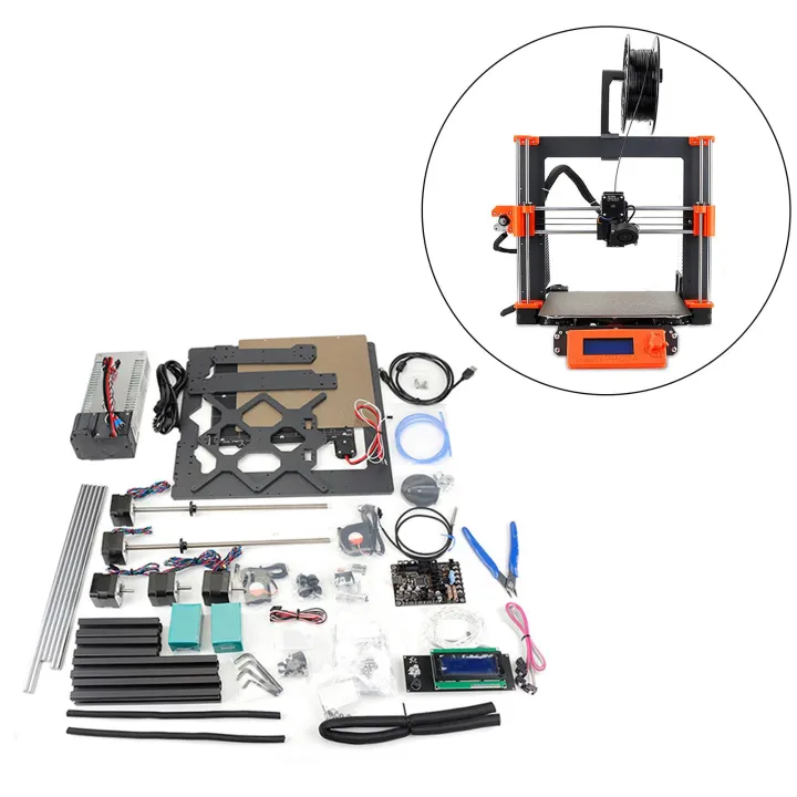 BolehDeals 3D Printer DIY Full Kit Leveling Alloy Frame for Prusa i3 ...