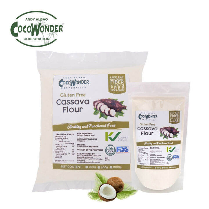 CocoWonder, CASSAVA FLOUR - Not Modified Starch & Good for SUMAN ...
