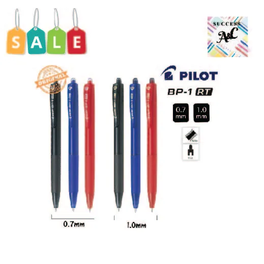 Pilot Ball Pen Fine BP-1RT / BP-1 - 0.7mm / BP - 1 (CAP) | Lazada