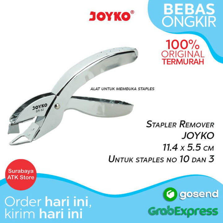 Stapler Remover Joyko Pembuka Pelepas Steples SR-52 | Lazada Indonesia