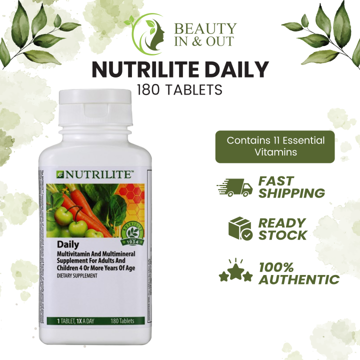 Nutrilite Daily - 180 tablets Healthy Care Supplement Personal Care 保健品 ...