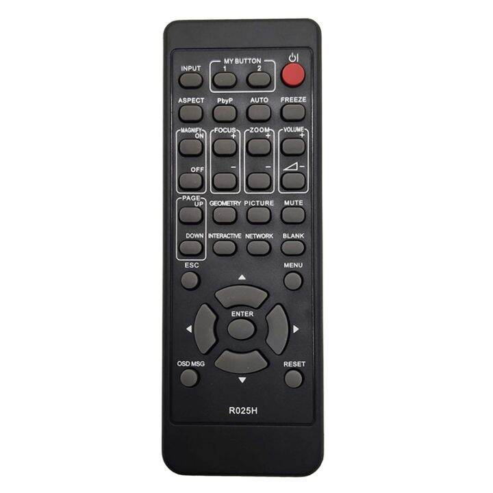 2 Pcs Remote Control R025H Black ABS for Hitachi Projector CP-X5555 CP ...