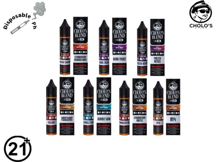 CHOLOS BLEND 20ML SALTNIC 'LEGIT' P300srp | Lazada PH