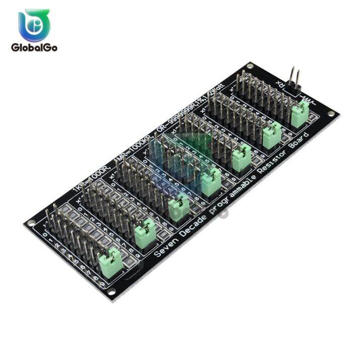 7 Seven Decade 1R - 9999999R Programmable Adjustable SMD Resistor Slide ...