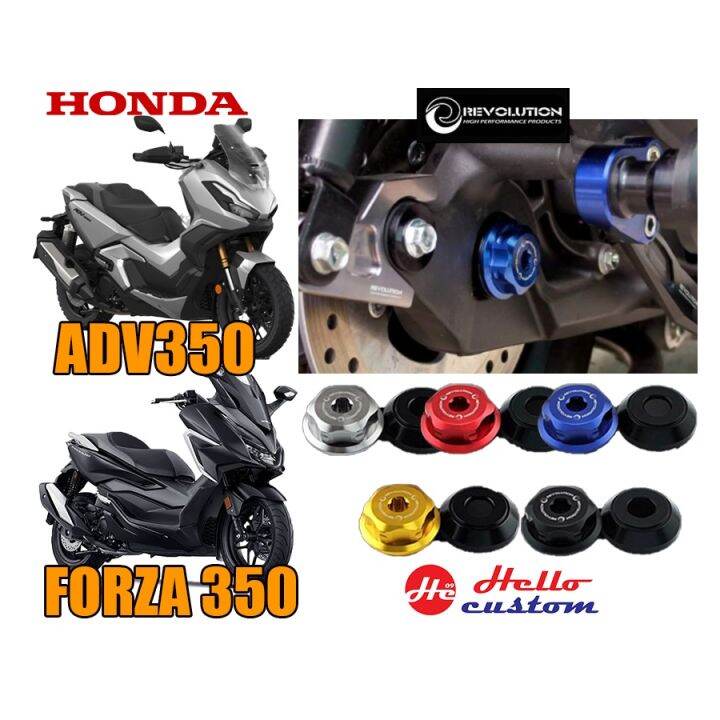 SALE" ฝาครอบน้อตยึดล้อหลัง REVOLUTION ADV350 FORZA 300 FORZA 350 / X ...