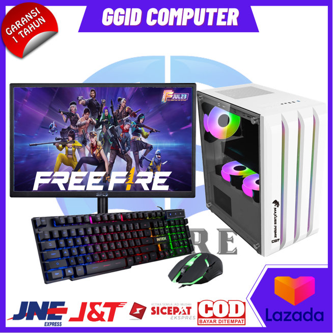 PC Gaming Lengkap Intel Core I5 Ram 8Gb Vga 2Gb LED 19 Inch Siap Pakai Garansi Resmi | Lazada ...