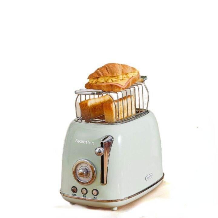 British Retro Toaster Toaster Toaster Home Baked Toast Multi-Ftion ...