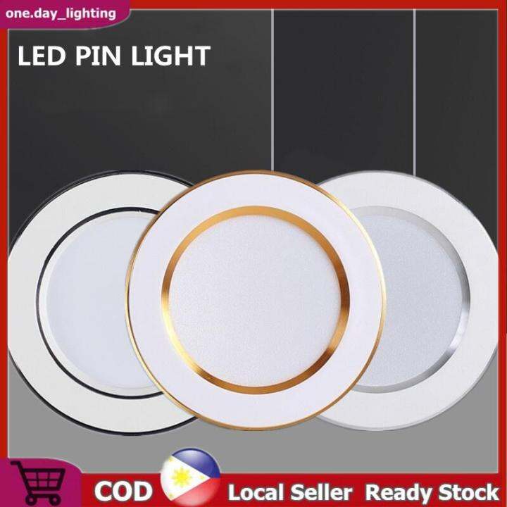 Tricolor Pin Light Spot Light Led Ceiling Light Down Light Recessed Pin ...