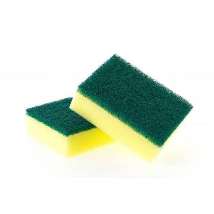 Busa Cuci Piring Sponge Spon Kuning Busa Spons Dua Sisi (Harga per 3 ...