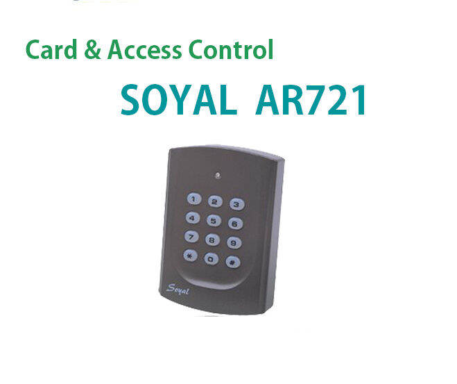 เครื่องอ่านบัตร SOYAL รุ่น AR-721 พร้อมอุปกรณ์ติดตั้ง | Lazada.co.th