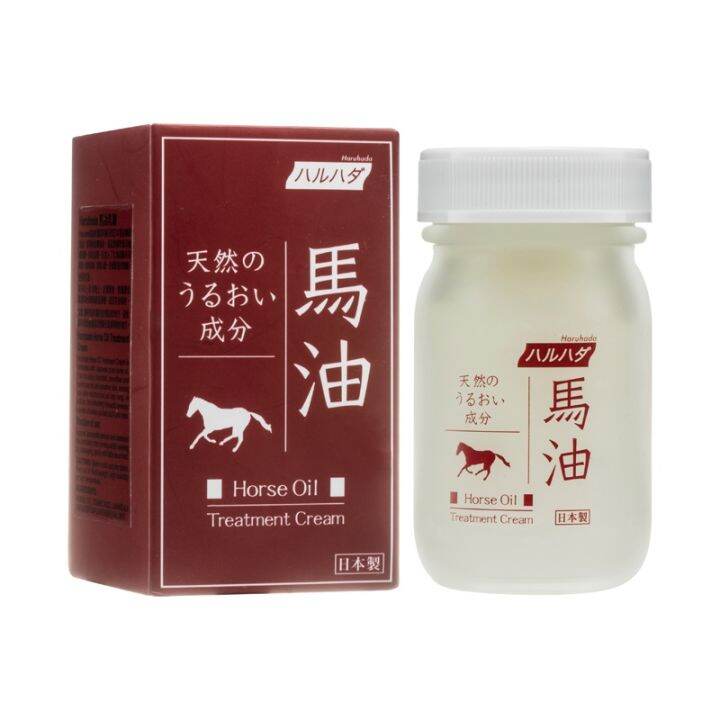Japan's Haruhada spring muscle horse oil cream 70ml soothing skin care ...