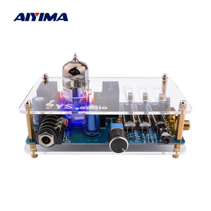 AIYIMA 3.5mm 6N11 Tube Headphone Amplifier Audio Stereo Class A Mini ...