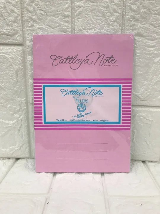 Cattleya fillers note 6x8.5in per pack | Lazada PH