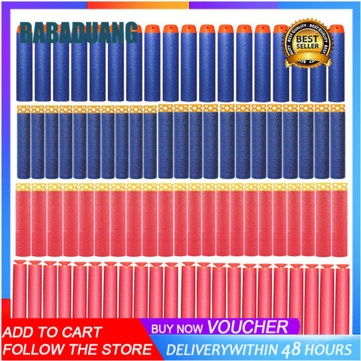 I know 200pcs Foam Bullets Darts for Nerf N-strike Blaster Elite Series ...
