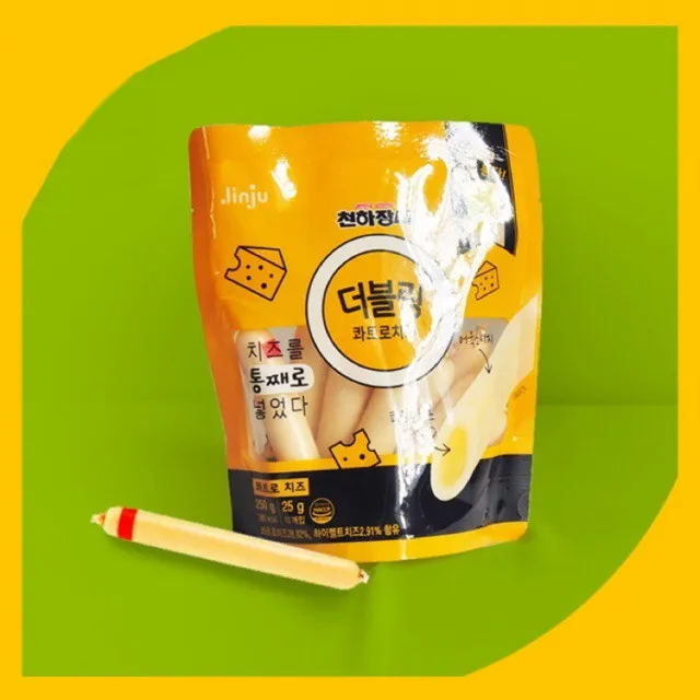 Jinju READY TO EAT Korean Cheese Sausage 250g Cheonhajangsa | Lazada PH