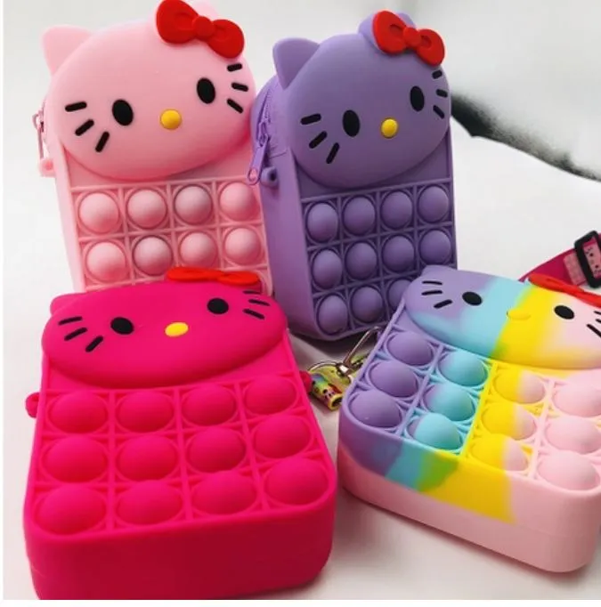 POT IT BAG HELLO-KITTY BAG POP IT WALLETMESSENER BAG SHOULDER BAG CUTE ...