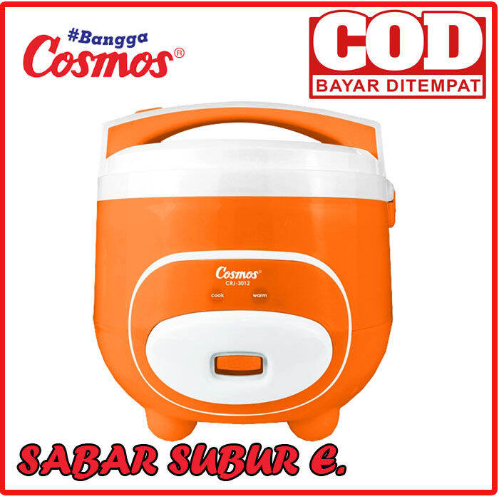 Rice Cooker/Magic Com Jar Cosmos CRJ-3012 Ukuran 1.2 Liter | Lazada ...