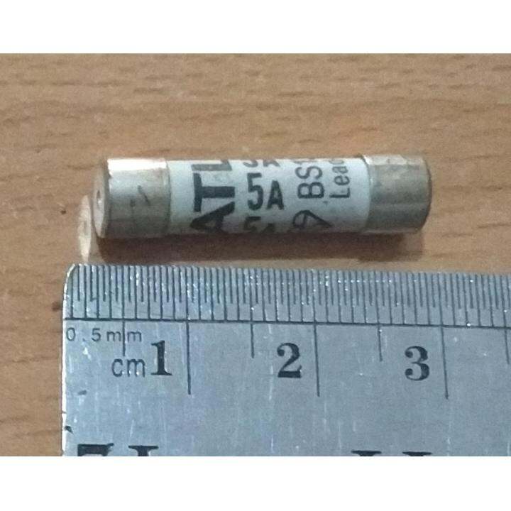 CERAMIC COOPER FUSE SIKRING 5A 250V BS 1362 SIZE 6MM X 25MM Original | Lazada Indonesia