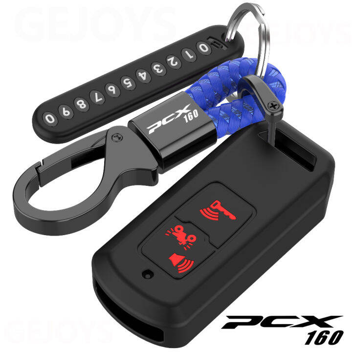 GEJOYS For Honda PCX 160 KEYCHAIN PCX 160 Key Cover Motorcycle ...