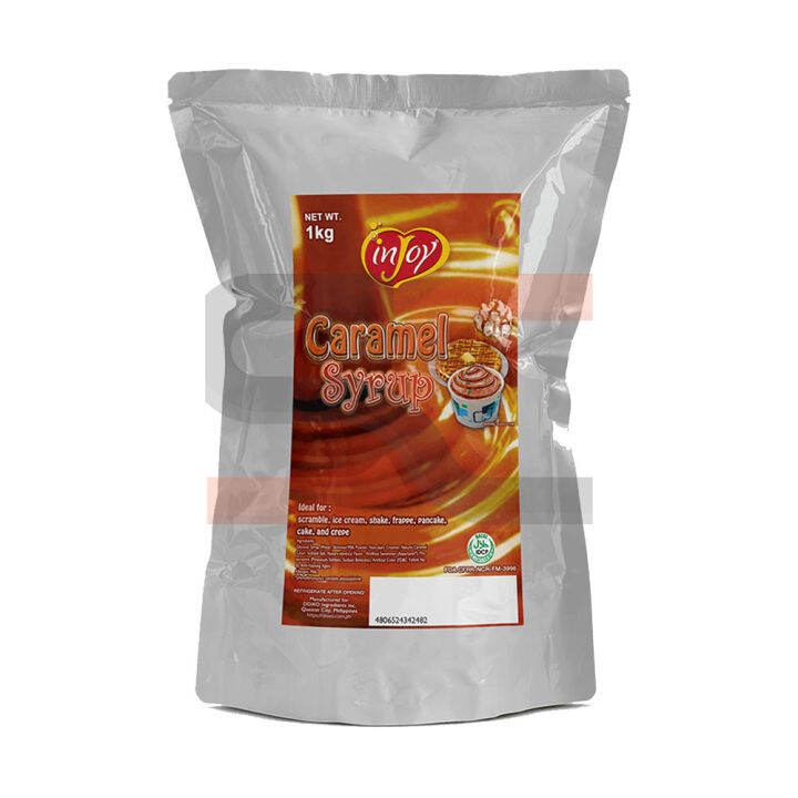 Caramel Syrup 1 kg for Desserts and Drinks Scramble, Ice cream, Shake ...