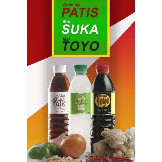 PATIS,SUKA,TOYO 500ml( 3BOTTLES) | Lazada PH