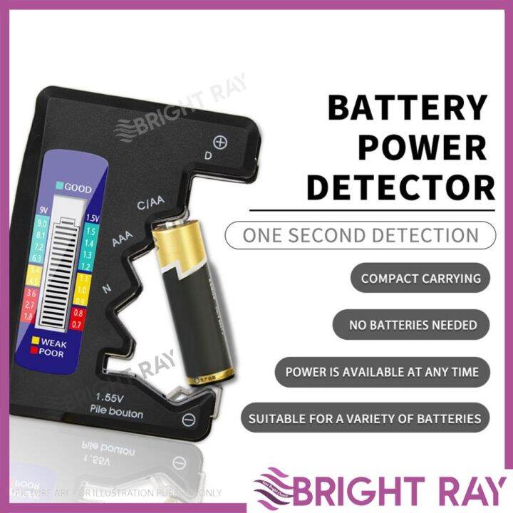 Universal Digital Battery Tester LCD Display Battery Capacity Check ...