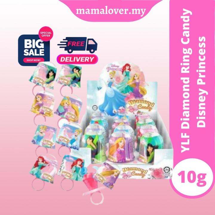 YLF Diamond Ring Candy Disney Princess 10g Oldtime Childhood Snacks ...