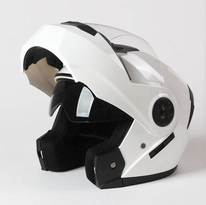 Safe Flip Up Helm 2021 Modular Dual Racing Motorcycle Helmets DOT Cool ...