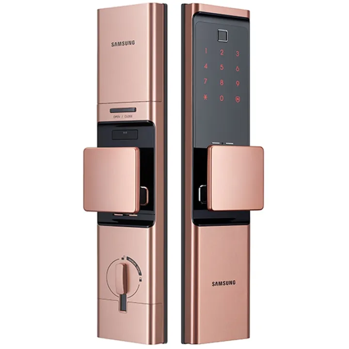 2019 NEW SAMSUNG Fingerprint Digital Smart Door Lock Keyless Auto ...