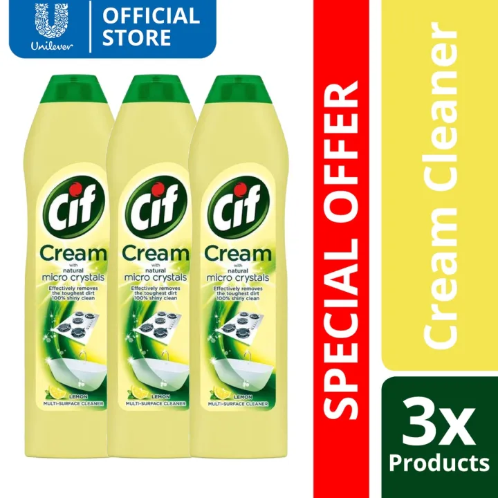 practical [Bundle] Cif Cream 500ml x3 | Lazada PH