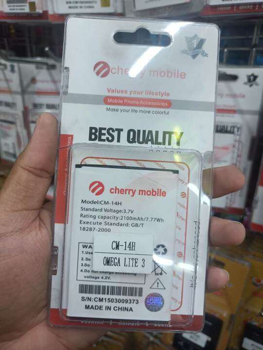 Cherry Mobile Battery Original High Quality for CM-14H OMEGA LITE 3 ...
