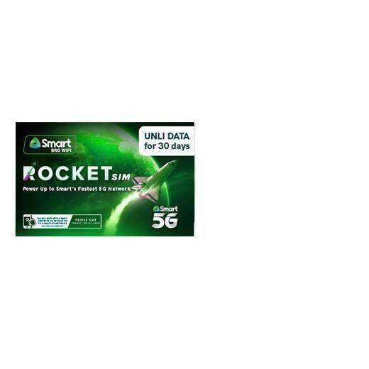 Smart Bro Rocket Sim 799 With Unlimited Data For 30 Days | Lazada PH