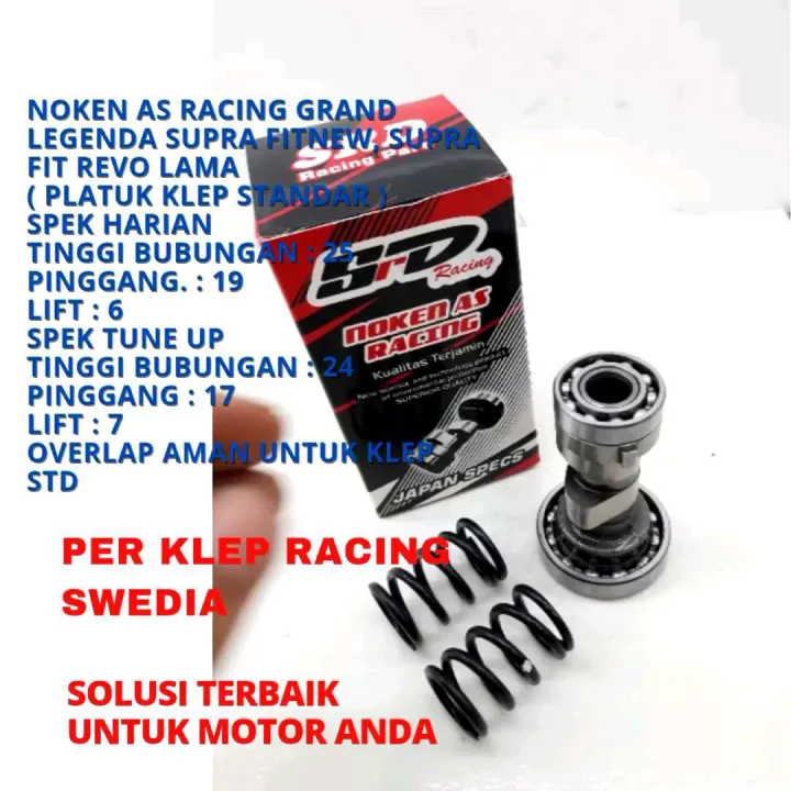 noken as racing plus per klep swedia racing Grand, legenda supra fit ...