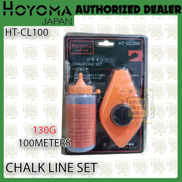 HOYOMA Chalk Line Set 100M HT-CL100 | Lazada PH