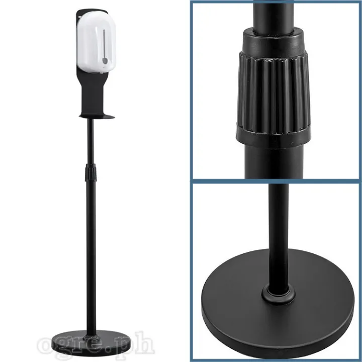Automatic Alcohol Dispenser Stand SDS-03 Portable Adjustable Black ...